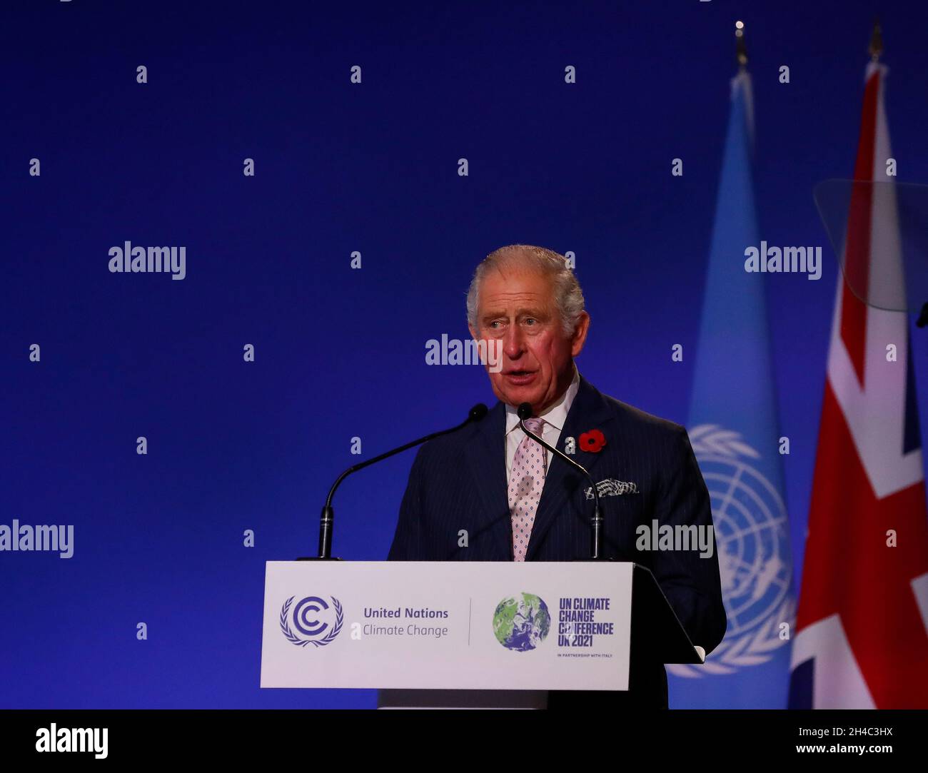 Cop26 2021 charles hi-res stock photography and images - Alamy