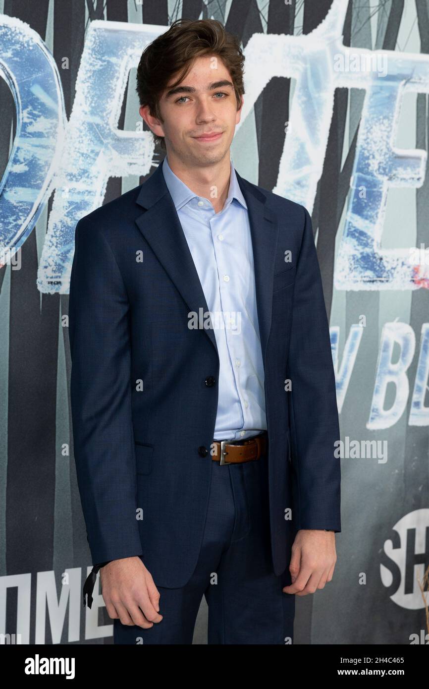 New York, NY - November 1, 2021: Andrew Fama attends the world premiere ...