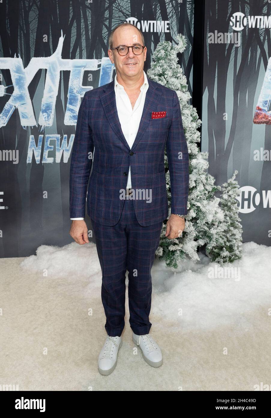 New York, NY - November 1, 2021: David Nevins attends the world ...