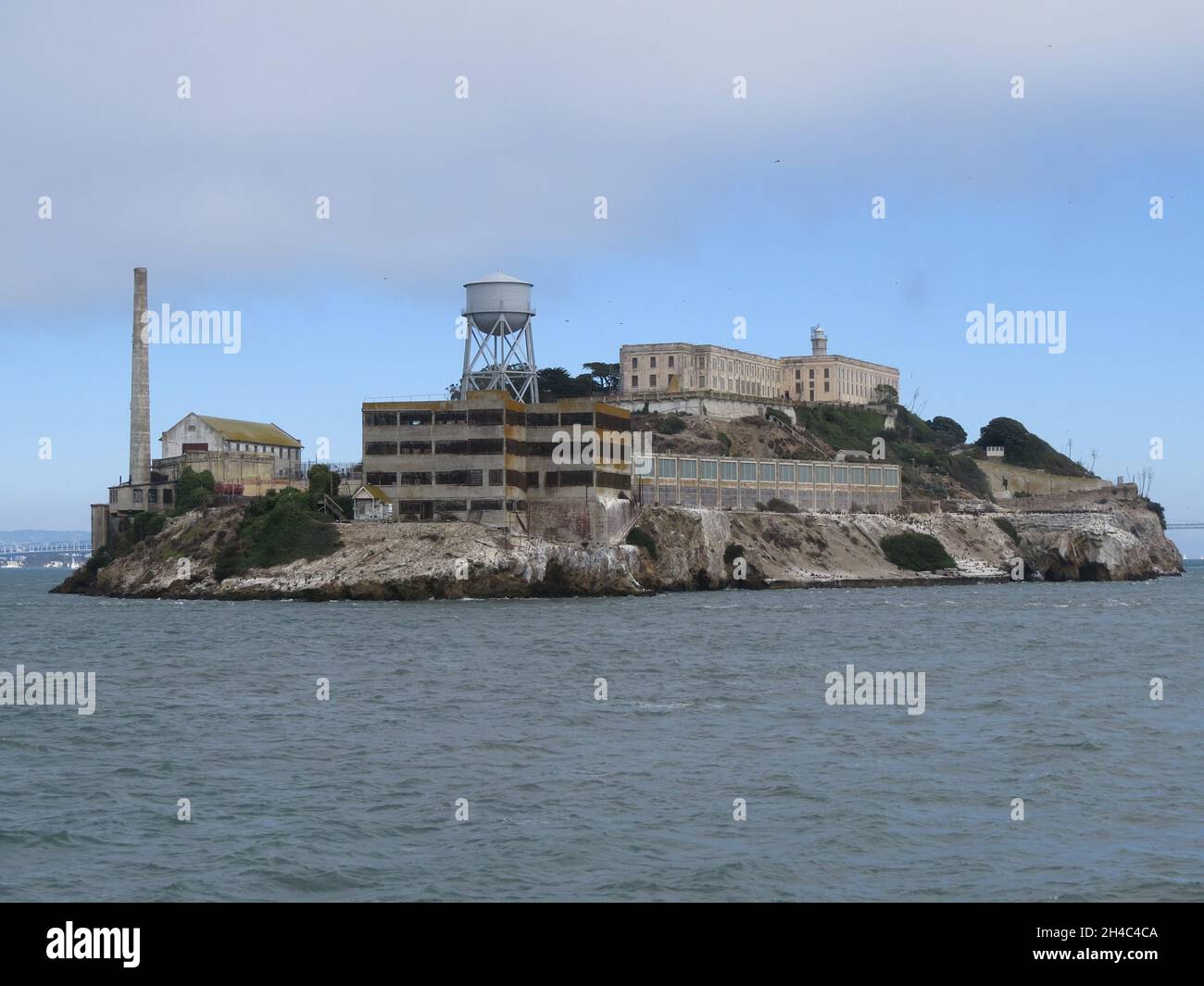 Alcatraz Federal Prison on Alcatraz Island in San Francisco, California ...