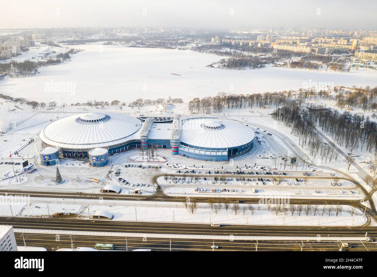 January 16, 2021.Modern complex of the state cultural and sports ...