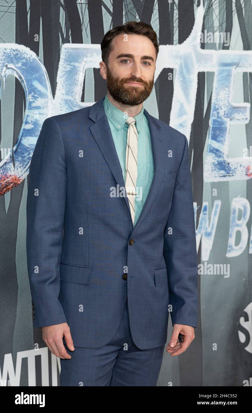 New York, USA. 01st Nov, 2021. Charlie Thurston attends the world ...