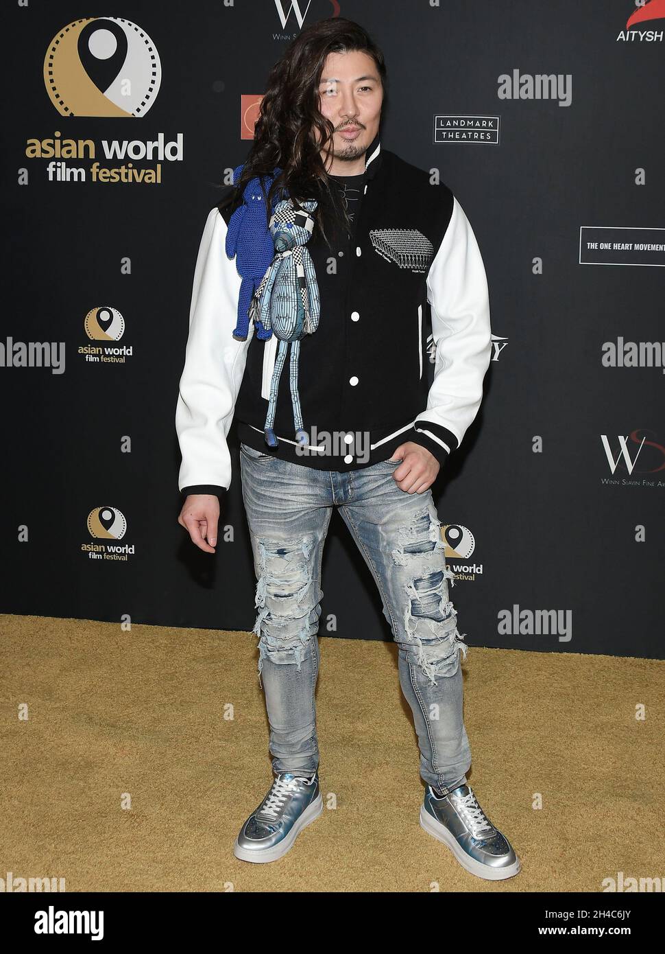 Guy Tang arrives at the 2021 Asian World Film Festival - Opening Night ...