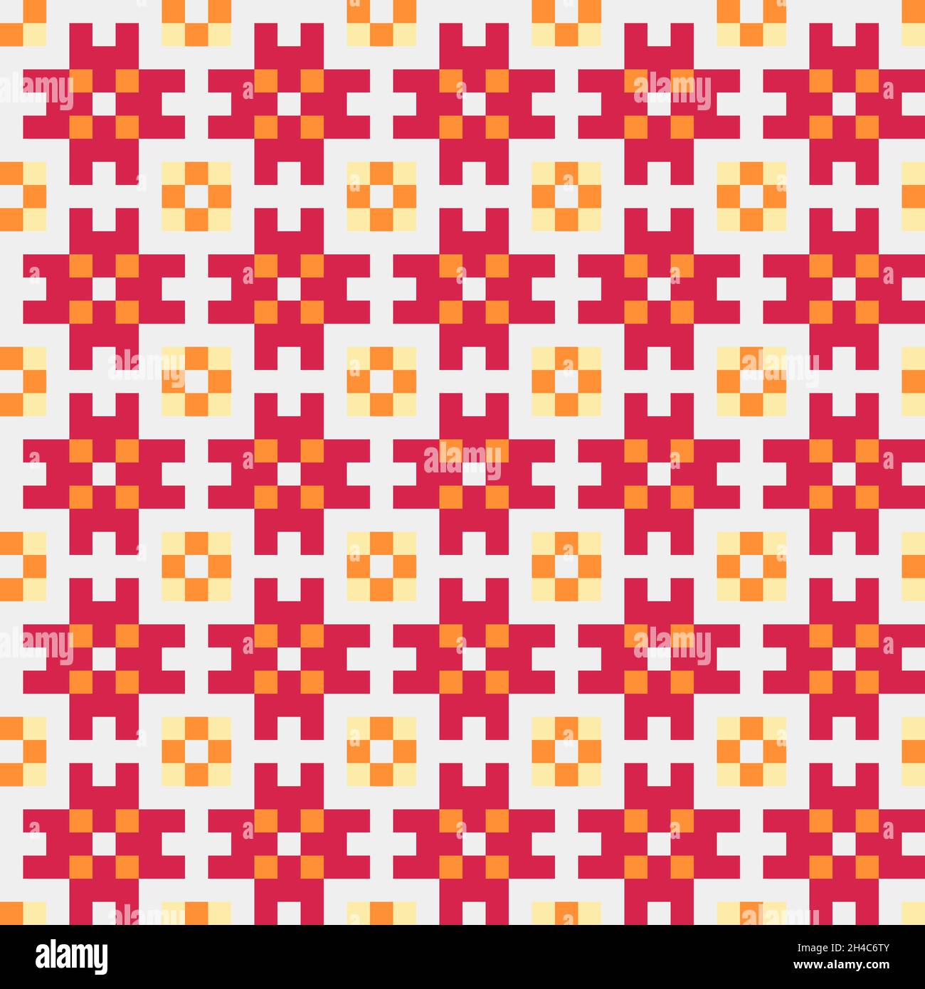 Abstract Cross-Pattern Dotted generative computational art illustration ...