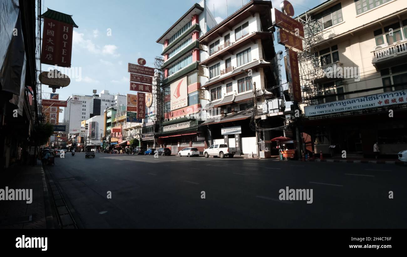 Bangkok chinatown lockdown hi-res stock photography and images - Alamy