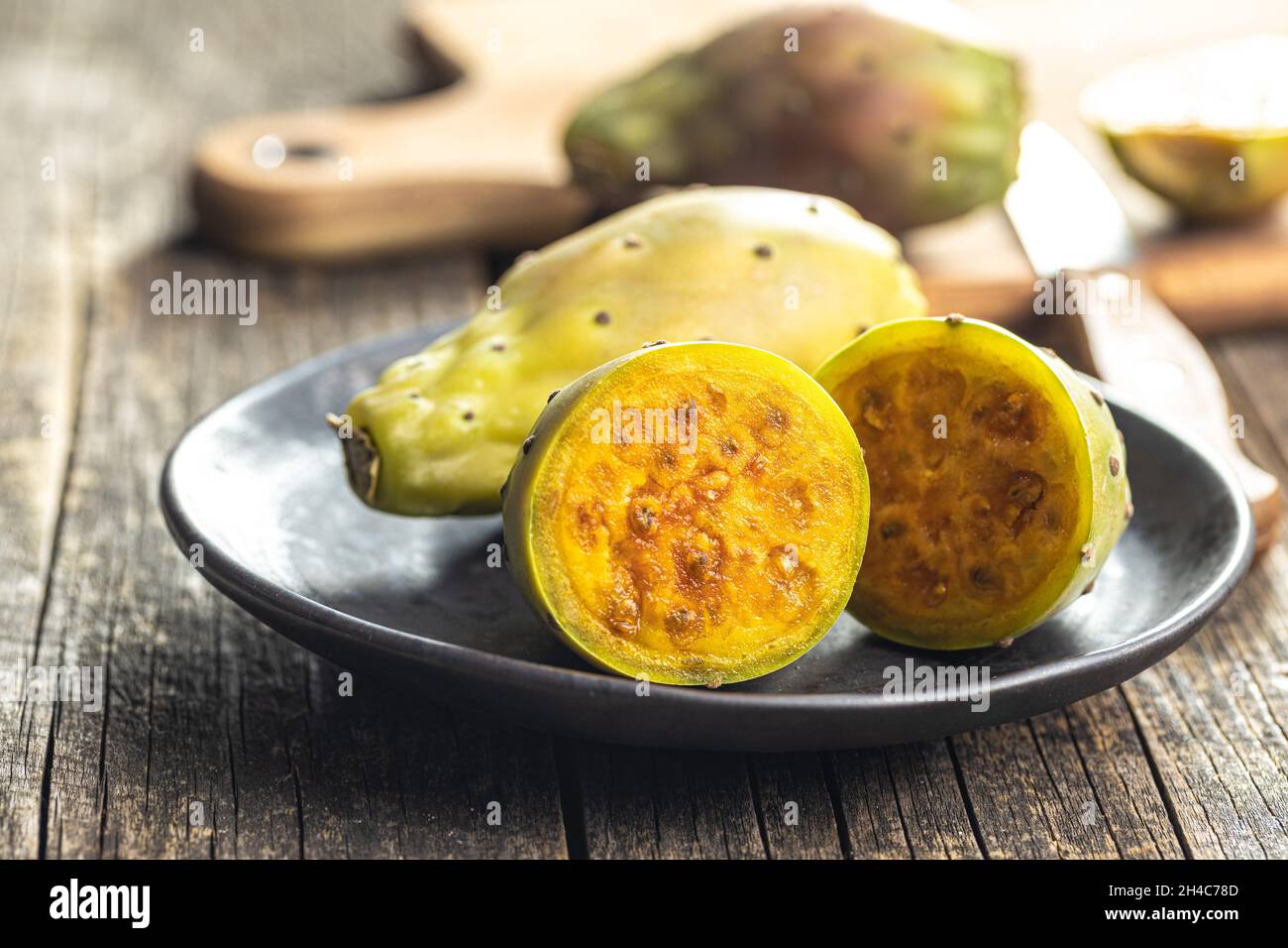 Indian fig opuntia on hi-res stock photography and images - Alamy