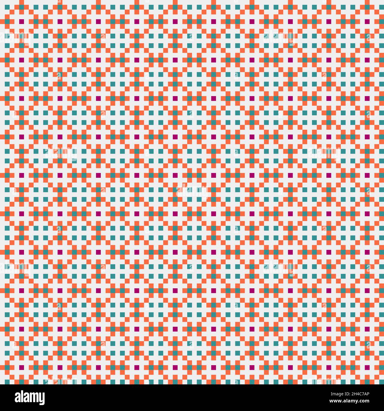 Abstract Cross-Pattern Dotted generative computational art illustration ...