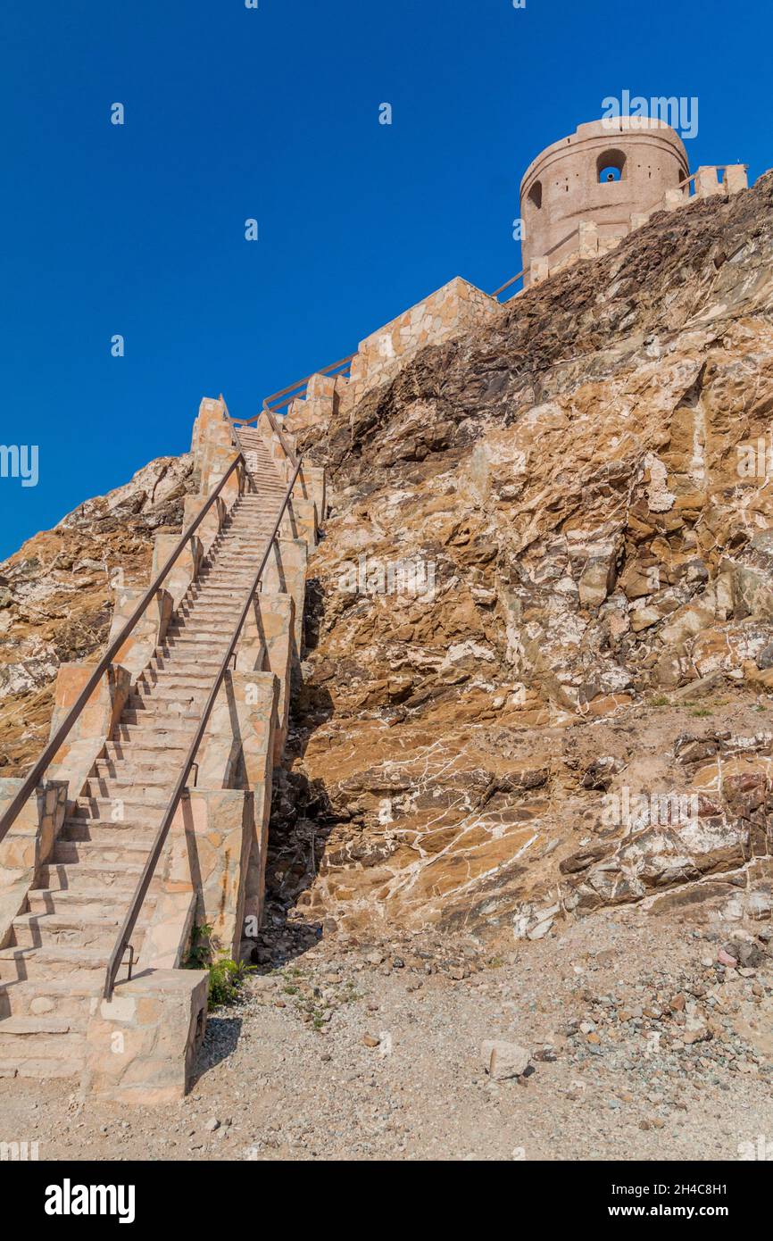 Watchtower stairs hi-res stock photography and images - Alamy