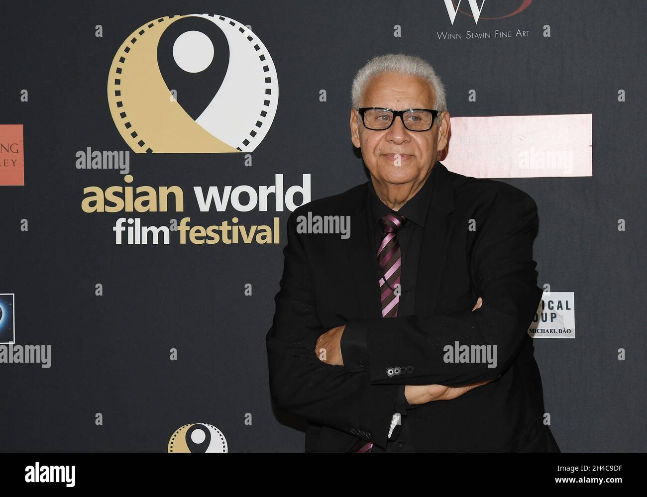 Georges N. Chamchoum arrives at the 2021 Asian World Film Festival ...
