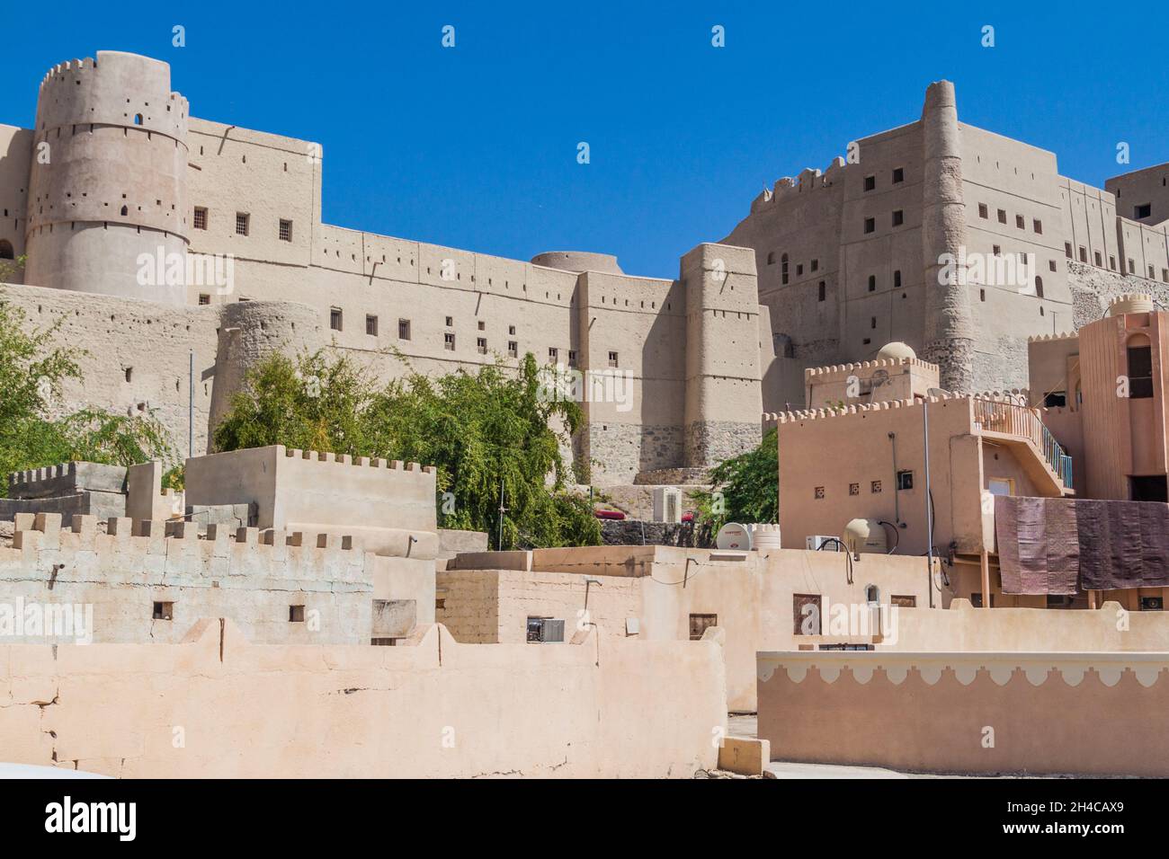 Bahla Fort in Oman Stock Photo - Alamy