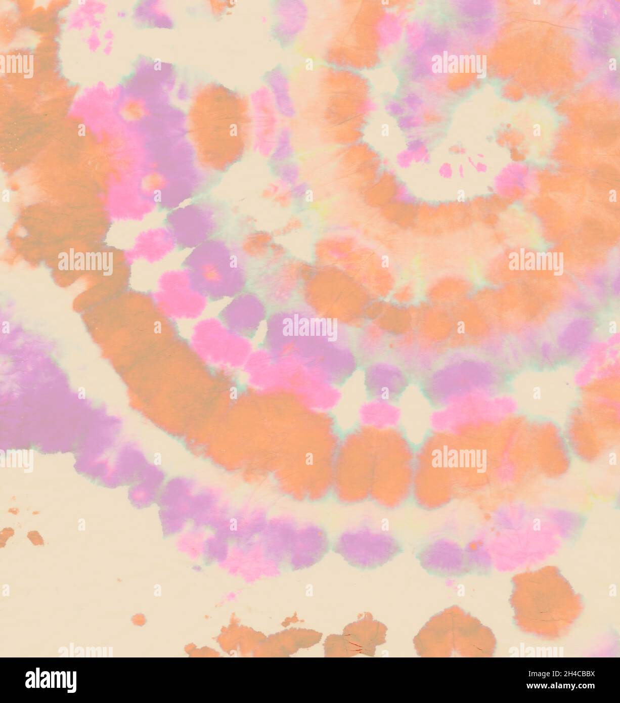 Swirl Water Paint. Color Pattern. Batik Style Stock Photo - Alamy