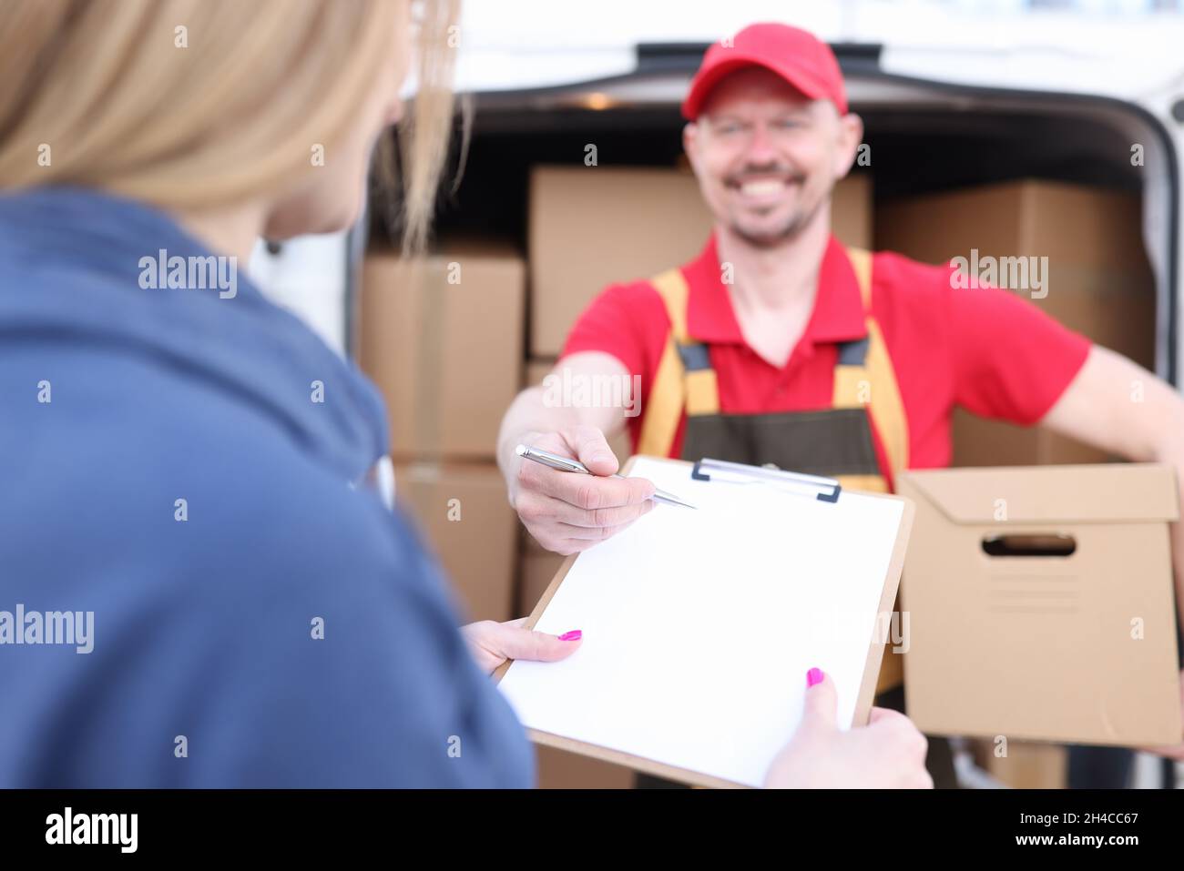 Courier signs hi-res stock photography and images - Alamy