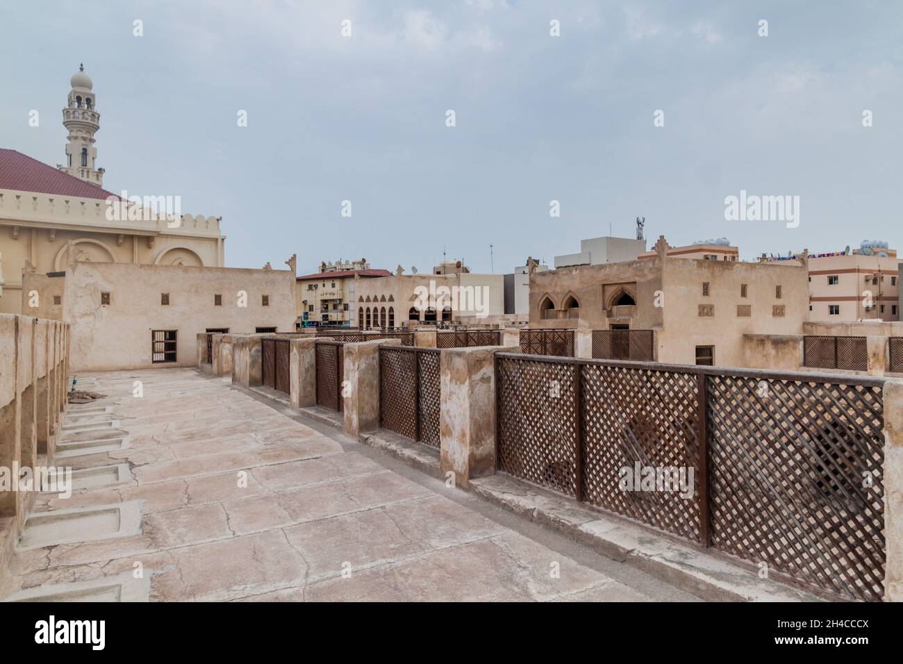Shaikh Isa Bin Ali Al Khalifa house in Muharraq, Bahrain Stock Photo ...