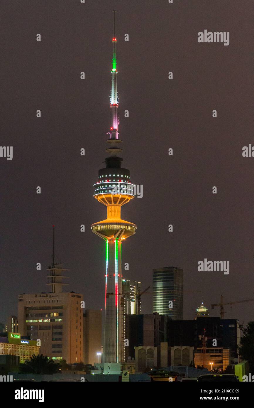 Kuwait night in kuwait city hi-res stock photography and images - Alamy