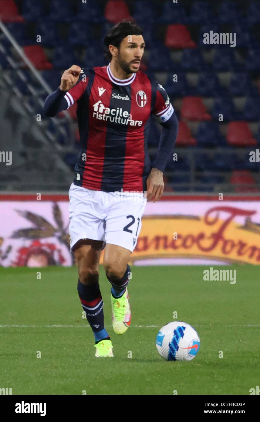 Bologna, Italy. 01st Nov, 2021. Roberto Soriano (Bologna F.C.) during ...