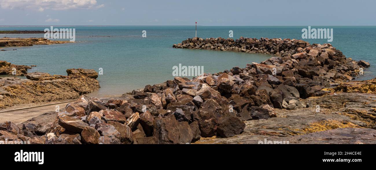 Beautiful view of Nightcliff Jetty in Darwin, Australia Stock Photo - Alamy