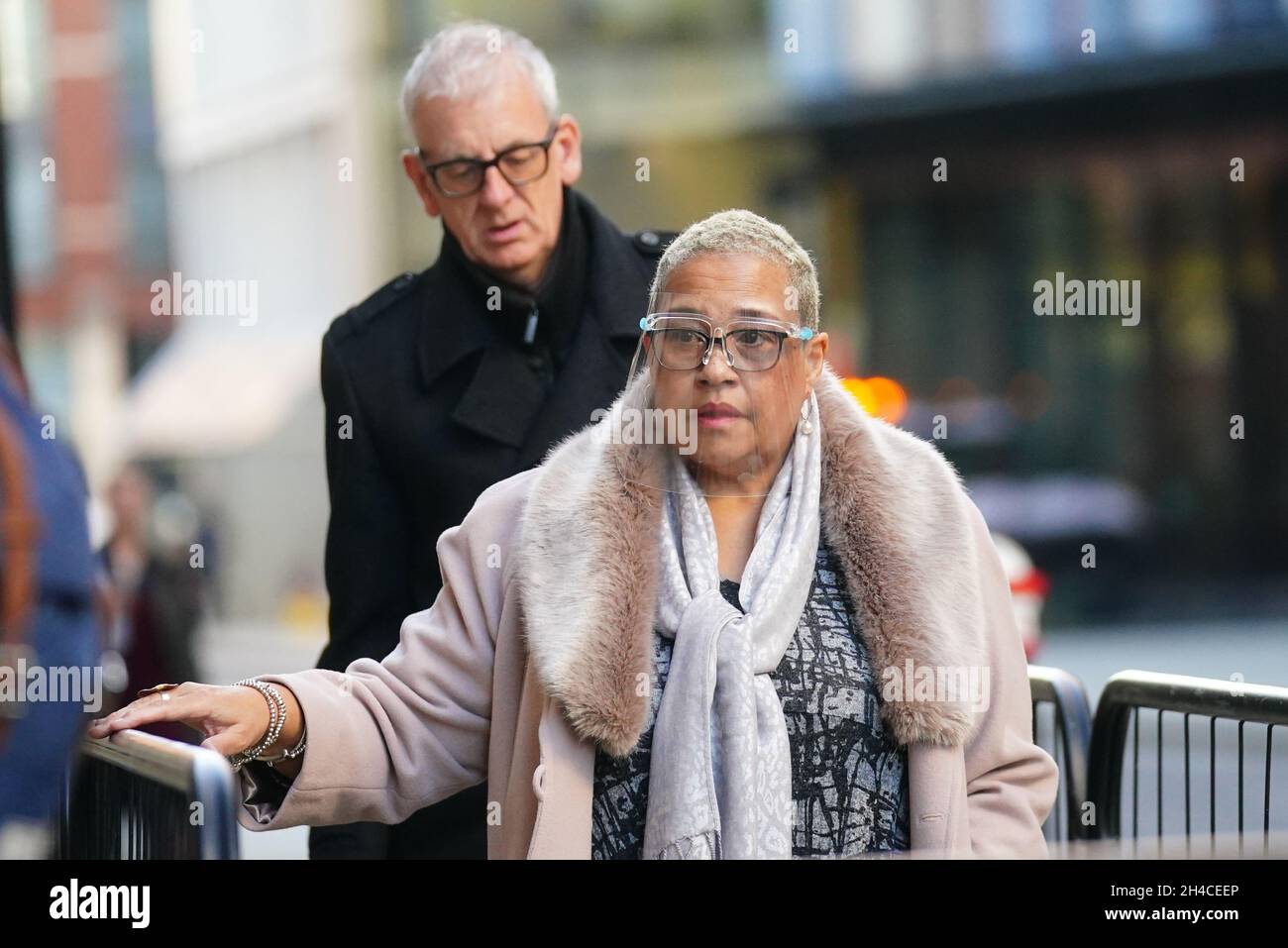 Mina Smallman, the mother of Nicole Smallman and Bibaa Henry, arrives ...