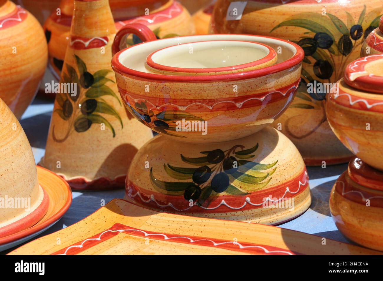 pottery in bormes les mimosas, france, french riviera Stock Photo - Alamy