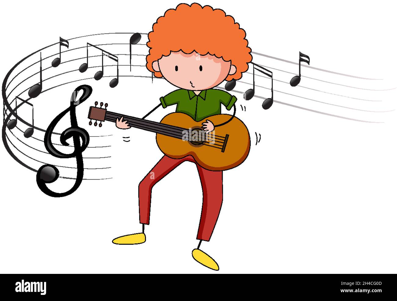 Ukulele Player Clipart