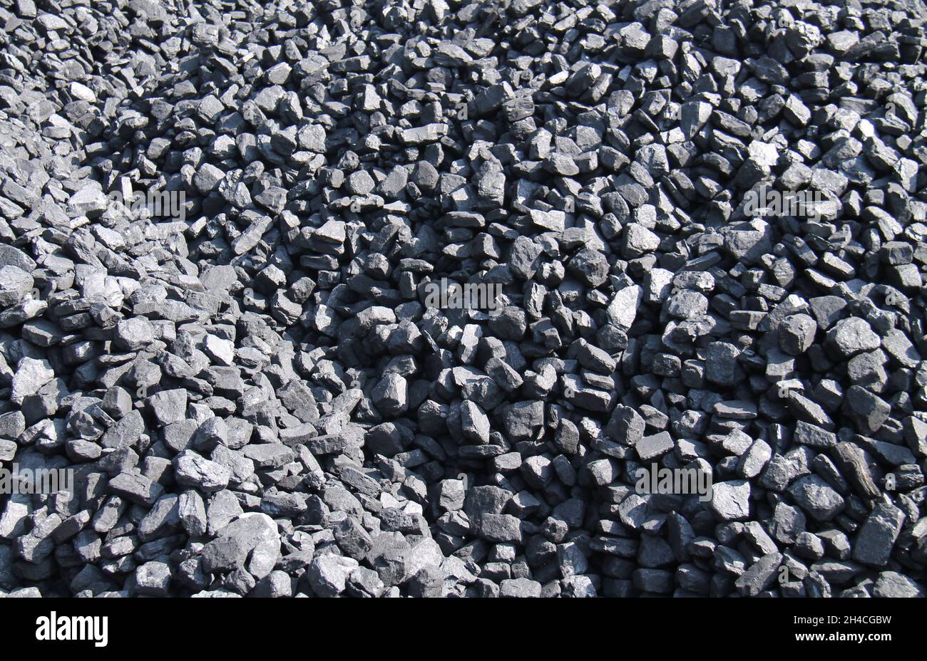 A Stack of Black Lump Coal as a Background Image Stock Photo - Alamy