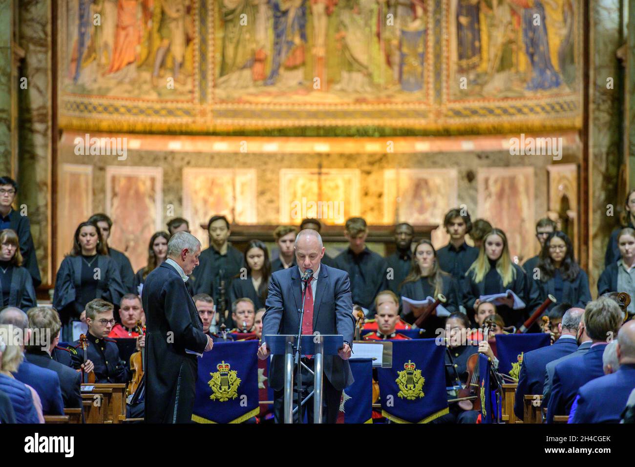 The Guards’ Chapel, Birdcage Walk, London, UK. 1 November 2020. The ...