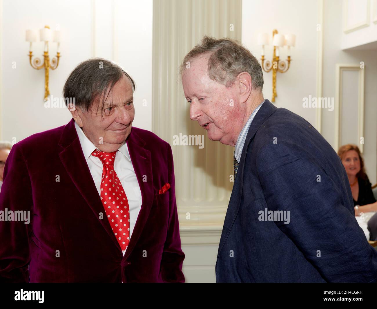 Barry Humphries & Ferdinand Mount at the Oldie of the Year Awards 2021 ...