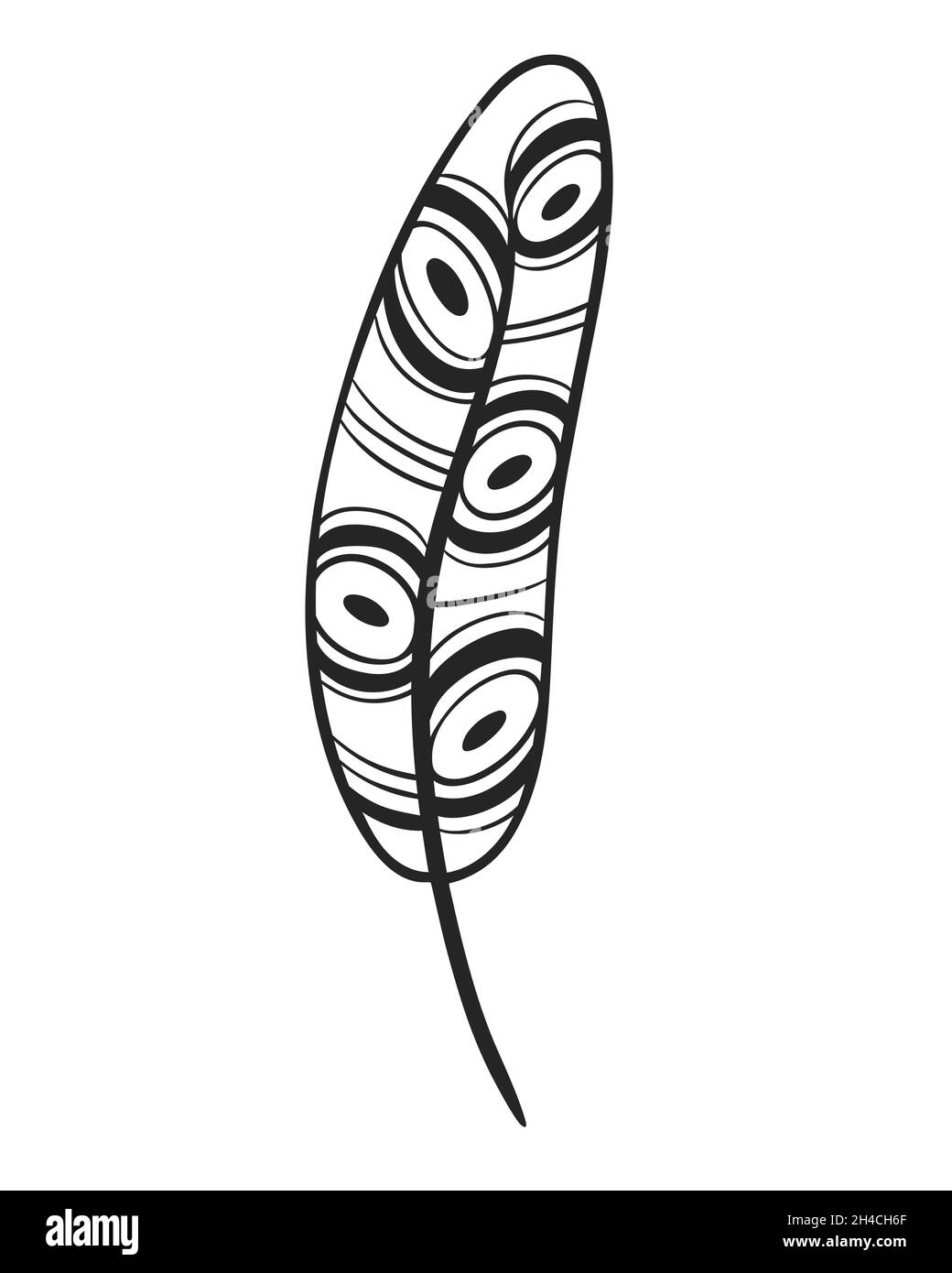 Vector illustration circles lines Black and White Stock Photos & Images ...