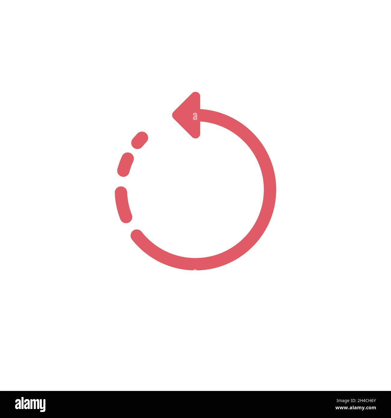 Refresh icon. Backup symbol arrow. Web update sign. Stock Vector ...