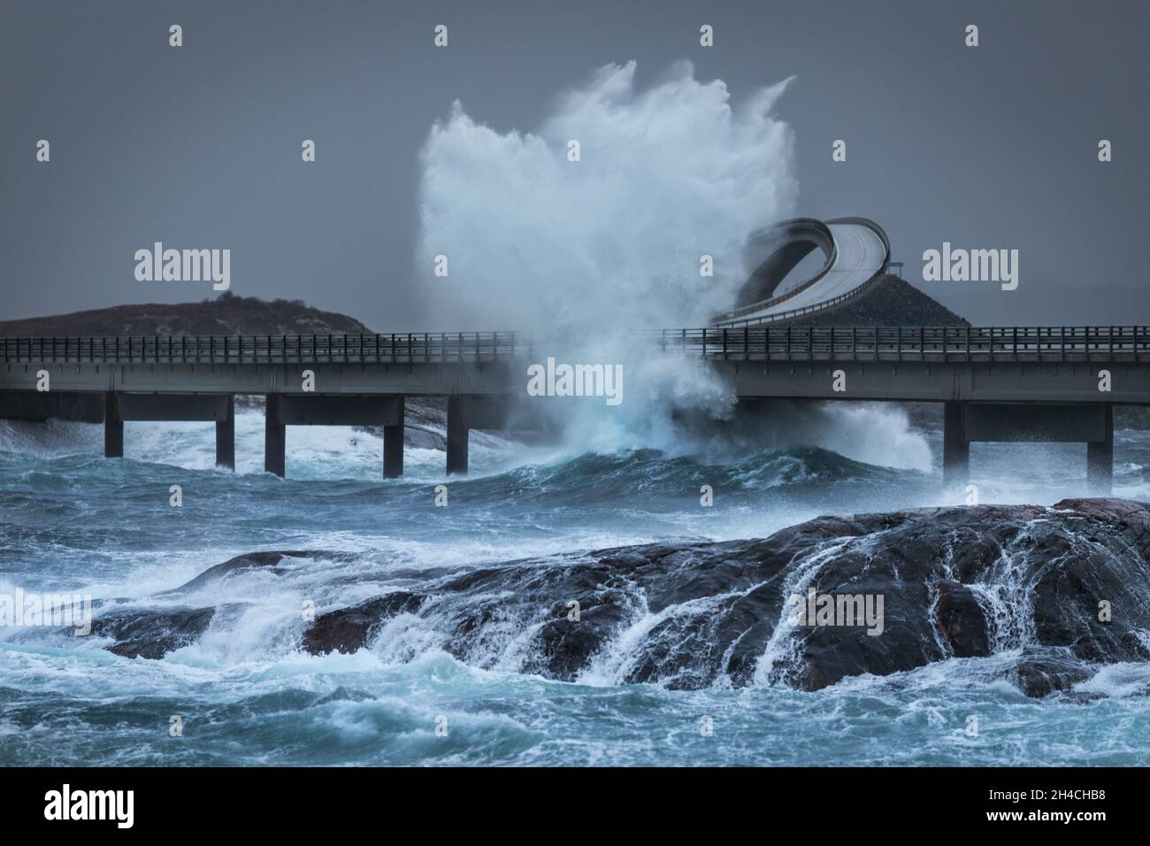 Storm Atlantic Road