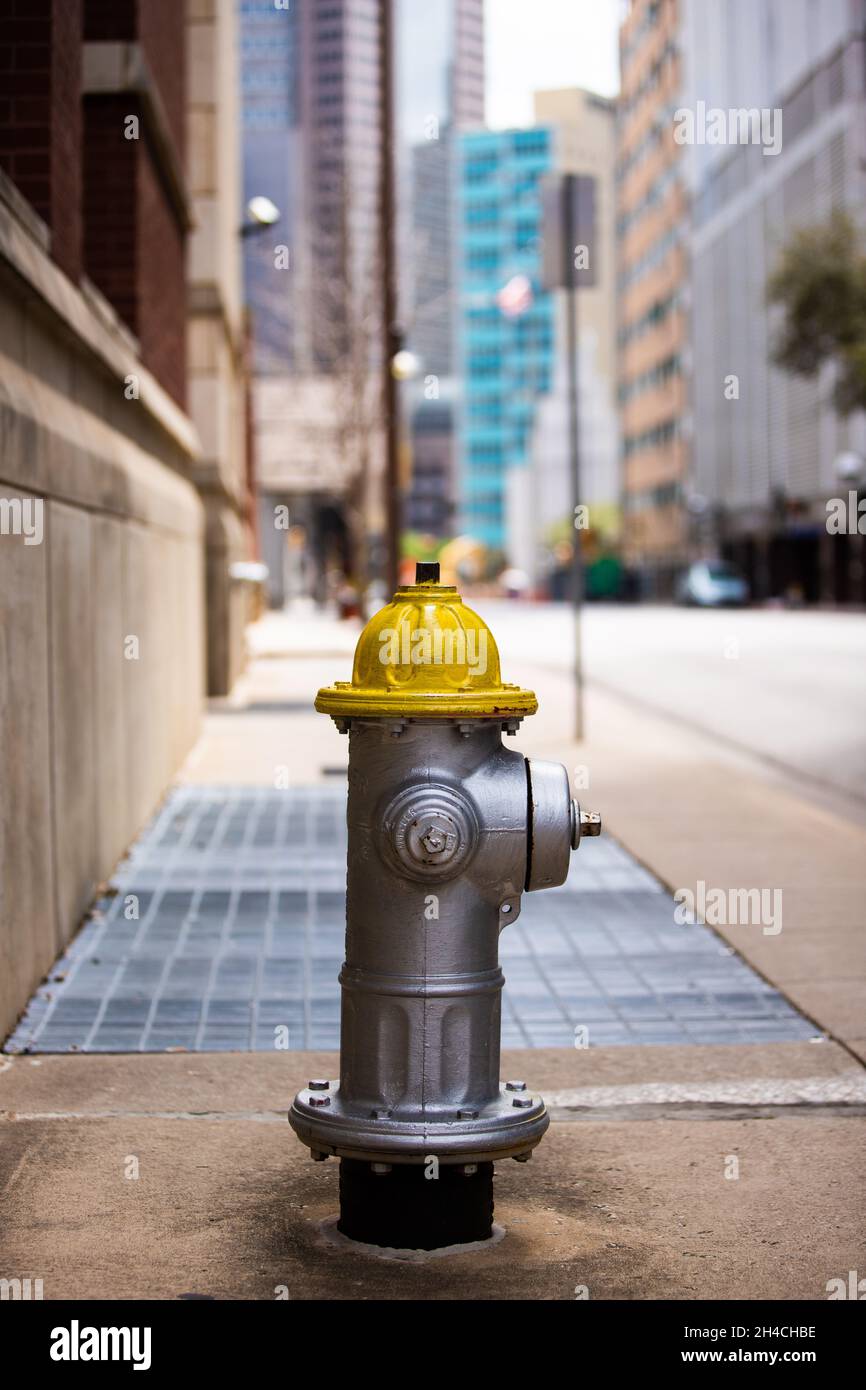 Vertical shot of a Fire Hydrant in a street Stock Photo - Alamy
