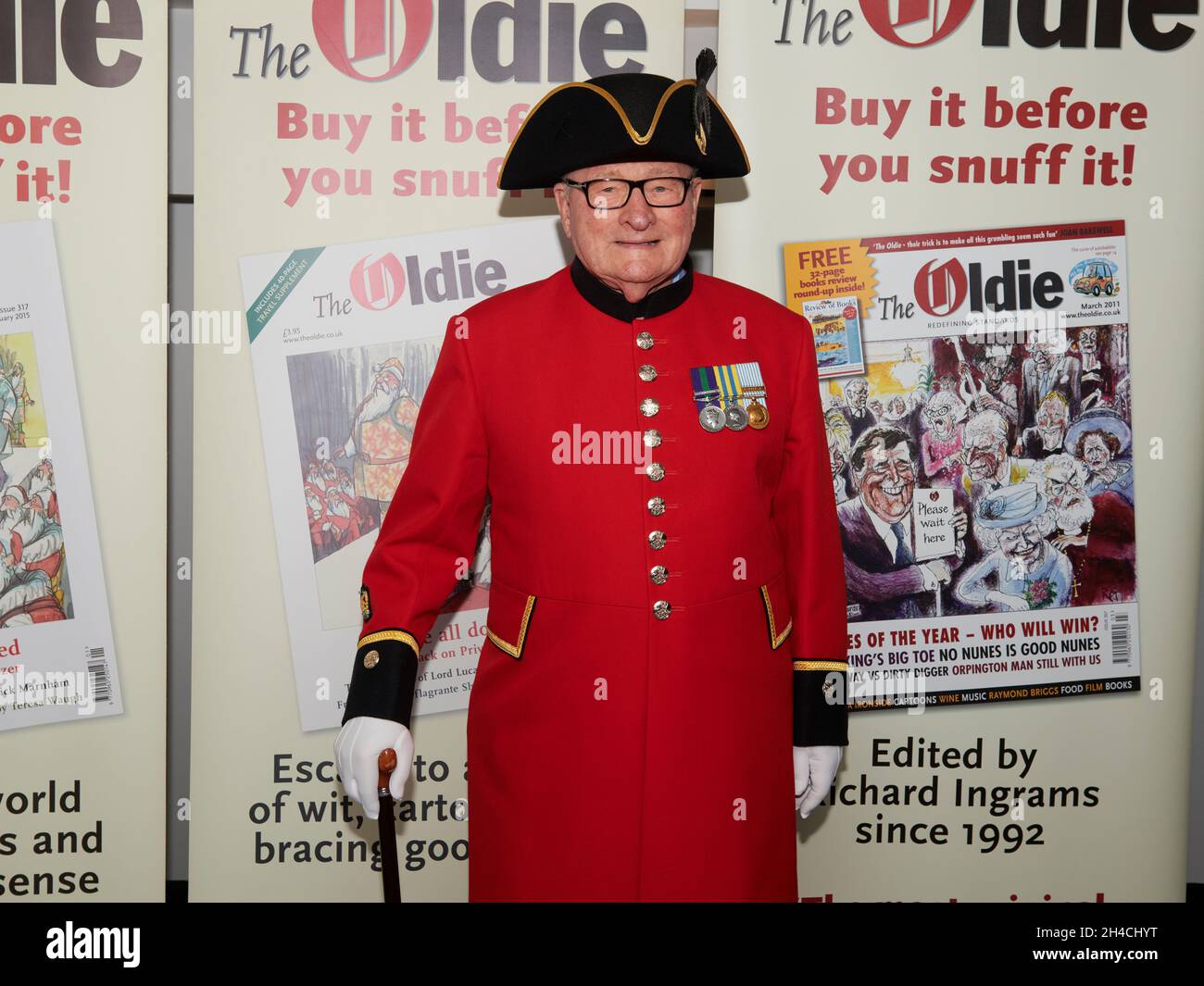 Colin Thackery at the Oldie of the Year Awards 2021 Stock Photo - Alamy