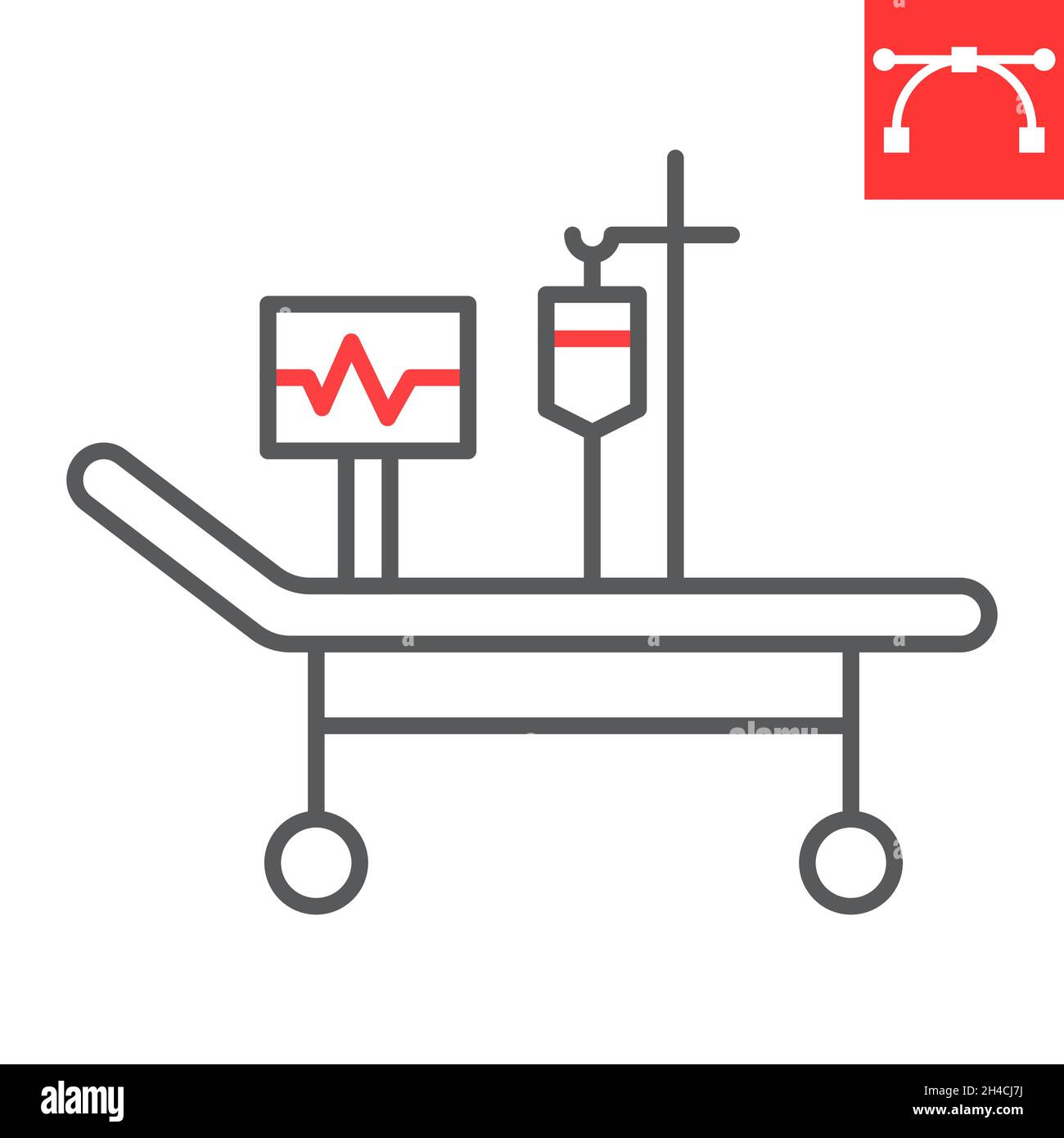 Palliative ward Stock Vector Images - Alamy