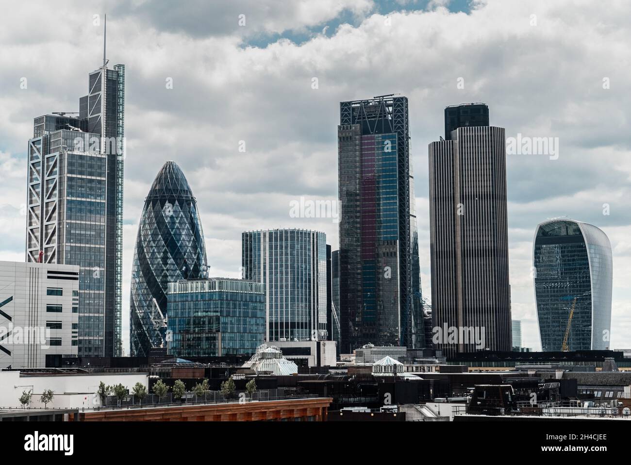 Cityscape and skyscrapers of London during daylight Stock Photo - Alamy