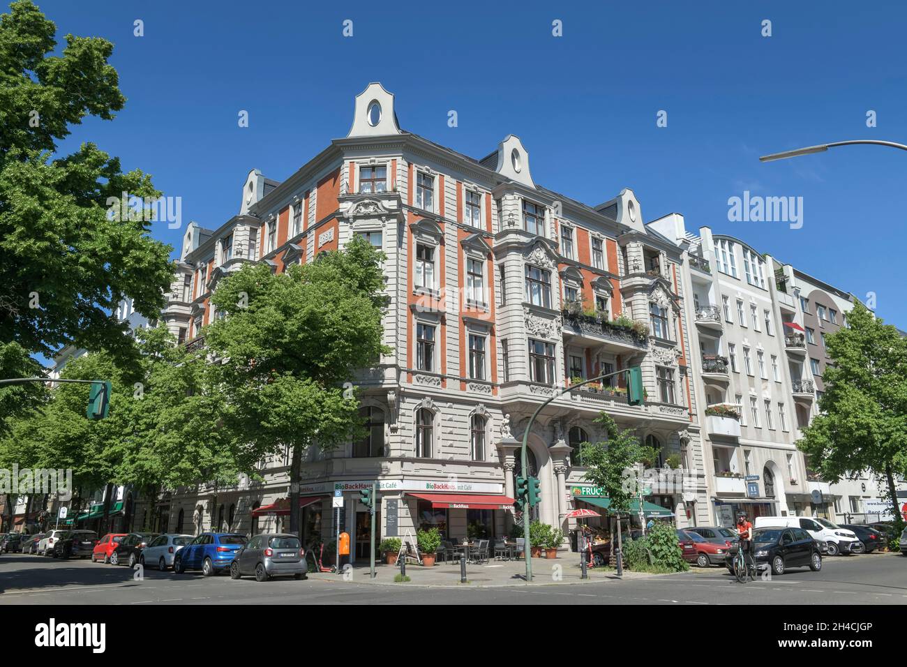 Wohnhaus, Altbau, Knesebeckstraße, Charlottenburg, Berlin, Deutschland ...