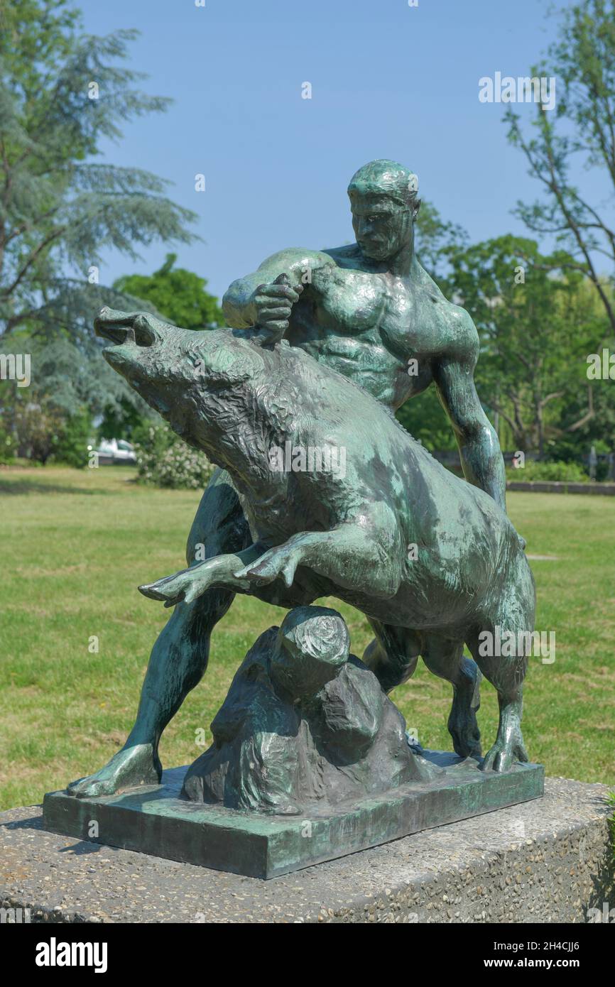 Herkules und der erymanthische eber hi-res stock photography and images ...
