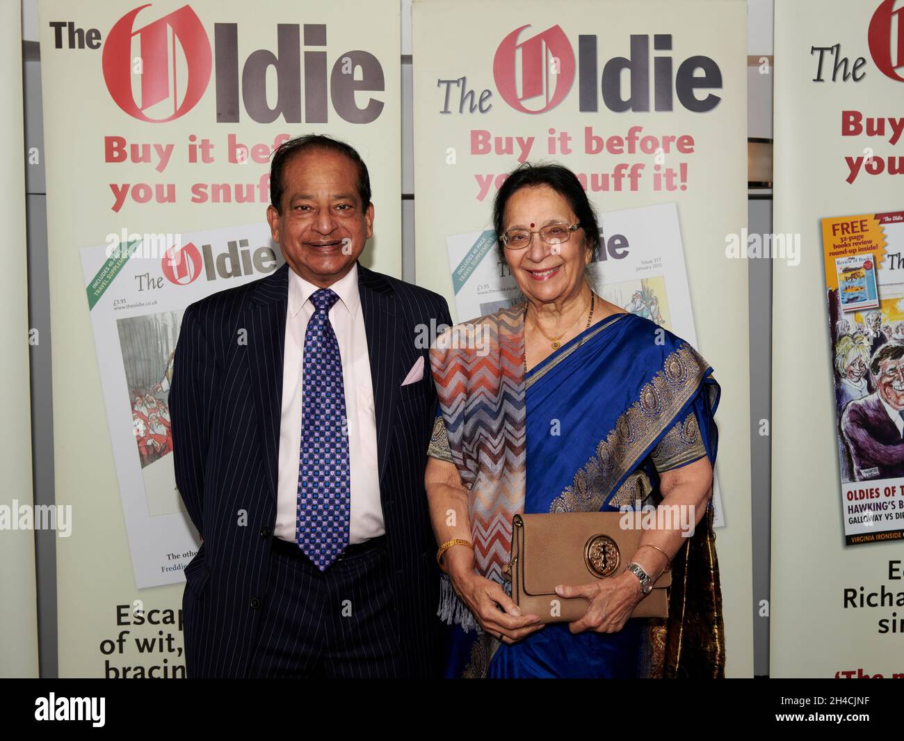 Dr Mridul & Dr Saroj Datta at the Oldie of the Year Awards 2021 Stock ...