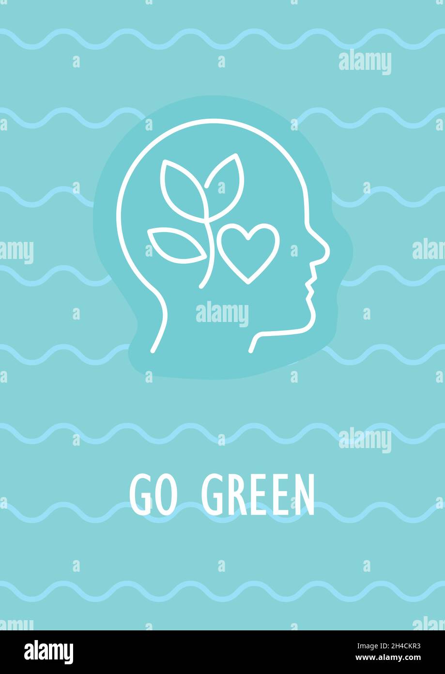 Go green movement Stock Vector Images - Alamy