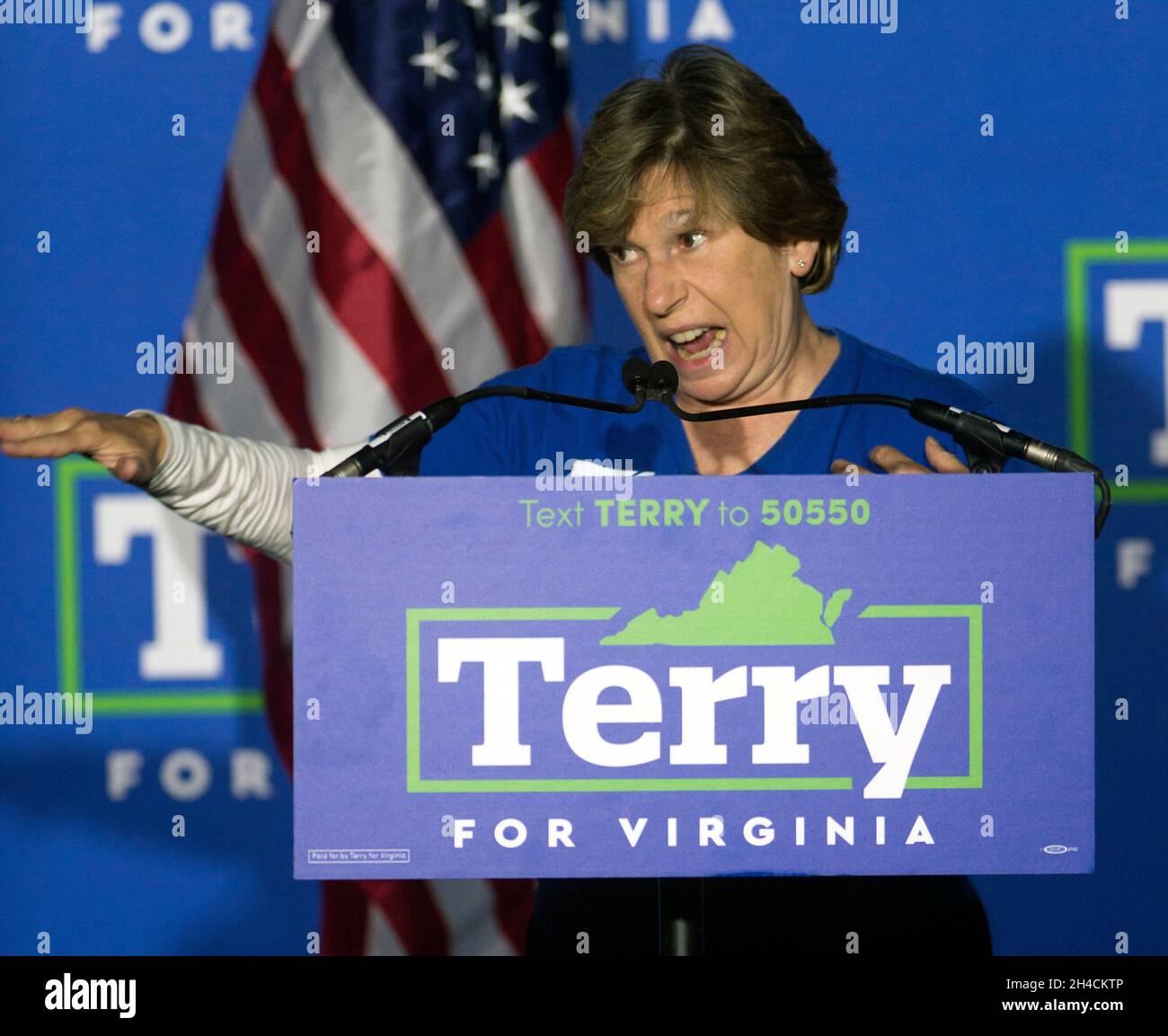 Fairfax, Virginia, USA. 01st Nov, 2021. RANDI WEINGARTEN, President of ...
