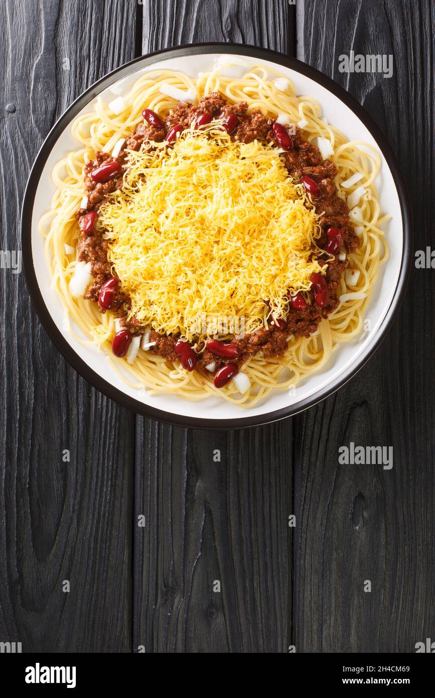 Authentic Cincinnati Chili is a meaty, rich, and uniquely spiced chili ...