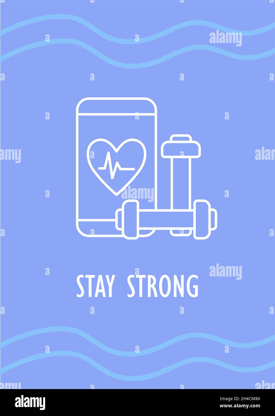 Stay positive template Stock Vector Images - Alamy