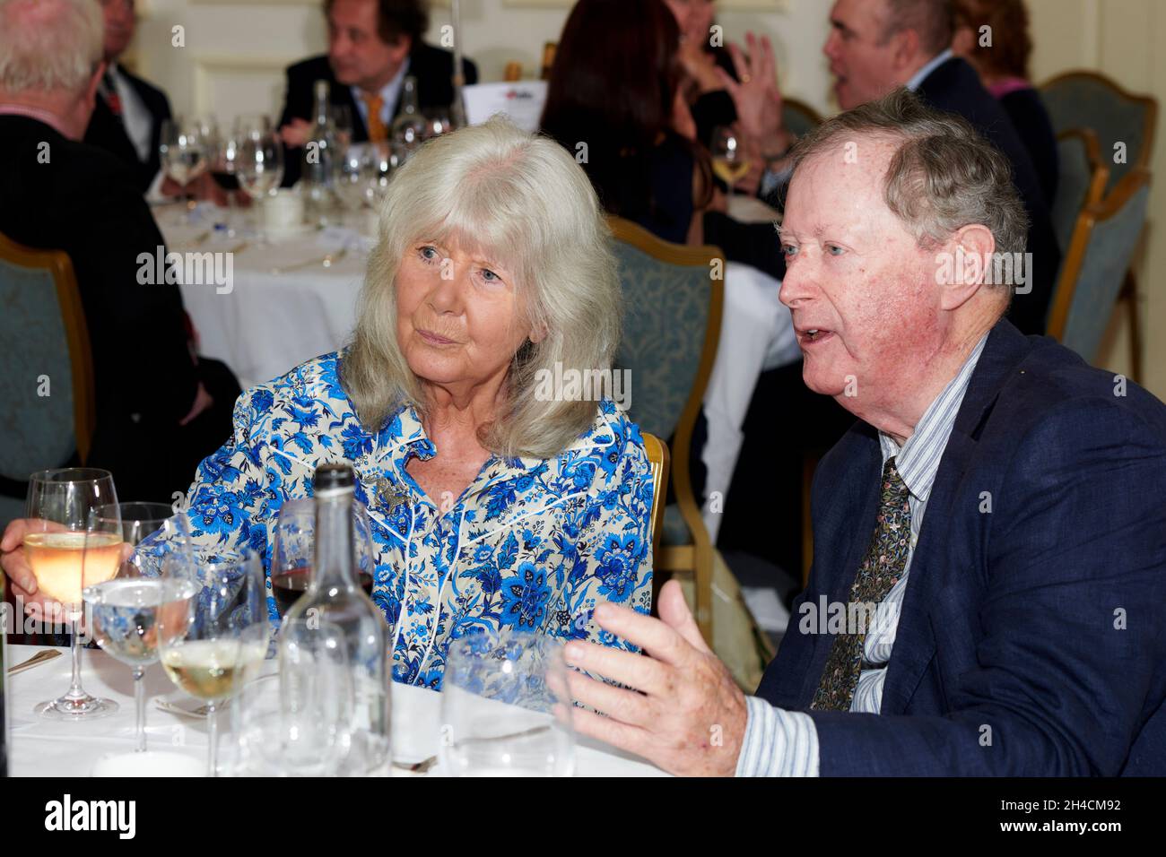 Jilly Cooper & Ferdinand Mount - Oldie of the Year Awards 2021 Stock ...