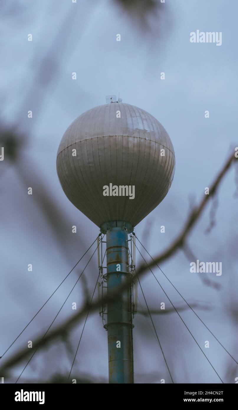 Low angle shot of a Water Tower Stock Photo - Alamy