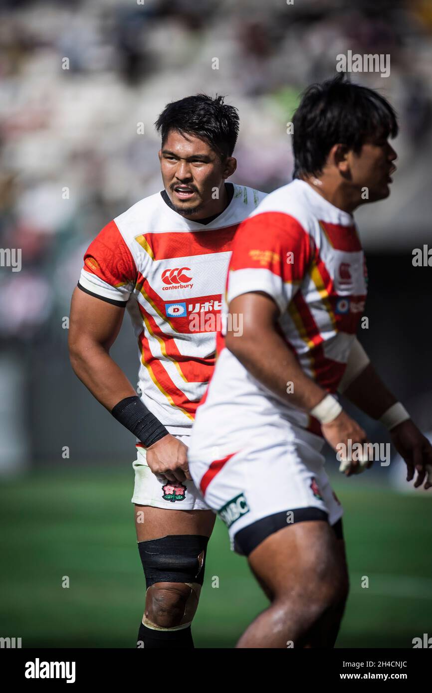 Kazuki Himeno of Japan during the Rugby test match between Japan 23-32 ...