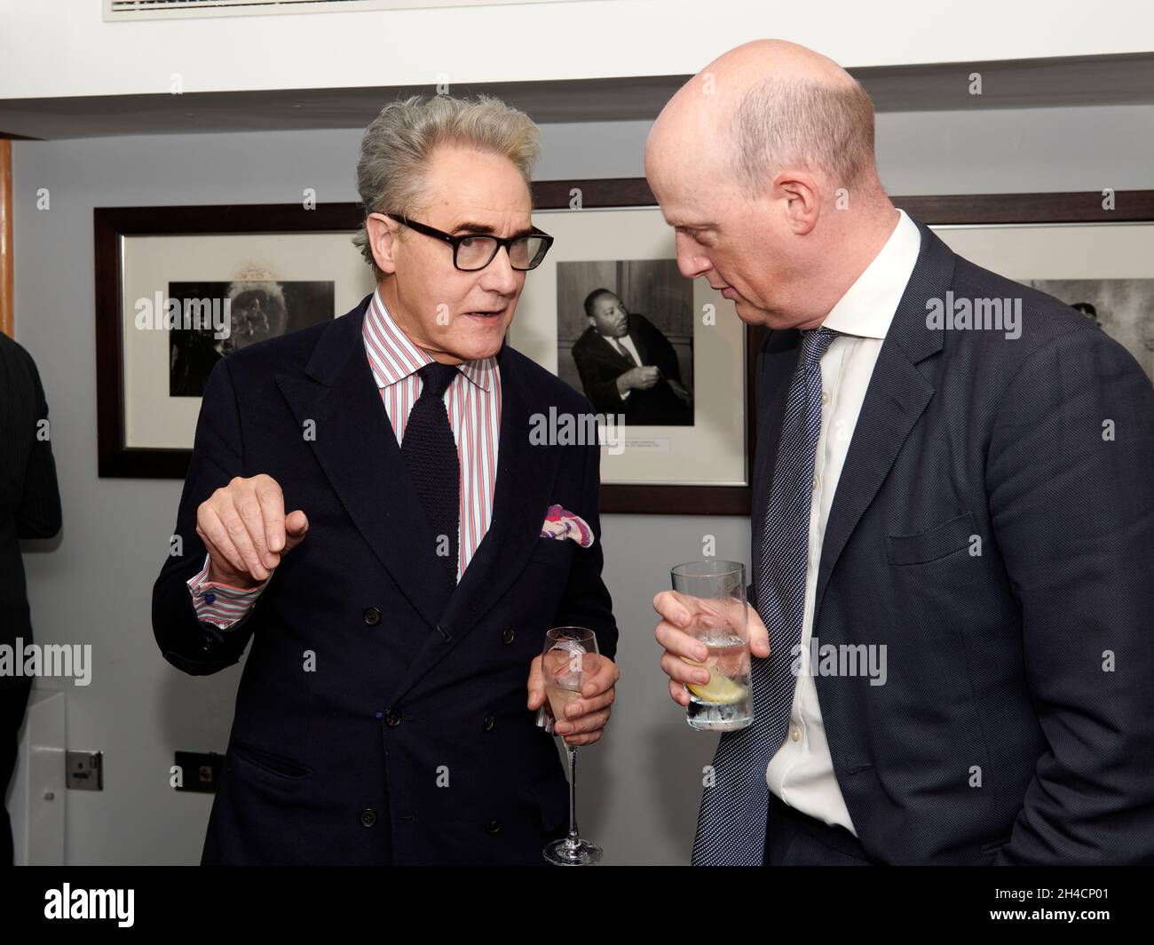 Peter York & Harry Mount at the Oldie of the Year Awards 2021 Stock ...