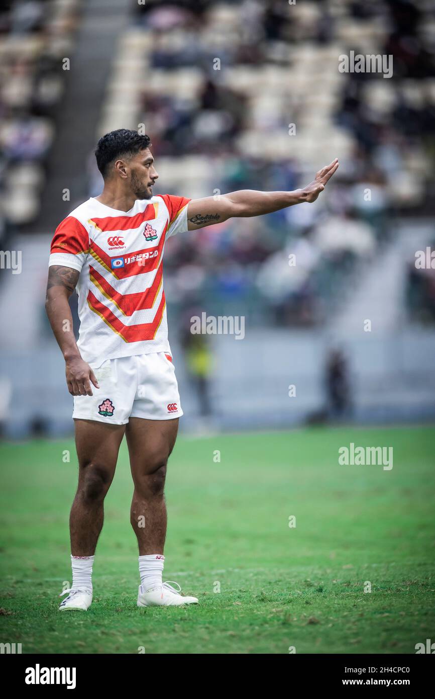 Timothy Lafaele of Japan during the Rugby test match between Japan 23 ...