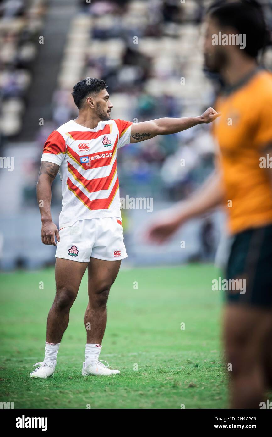 Timothy Lafaele of Japan during the Rugby test match between Japan 23 ...