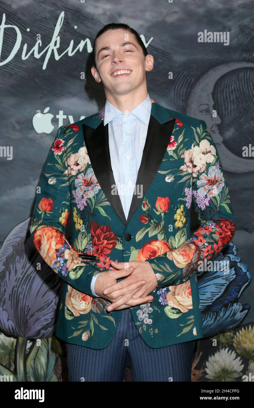 LOS ANGELES - NOV 1: Adrian Blake Enscoe at the Apple TV+ Dickinson ...