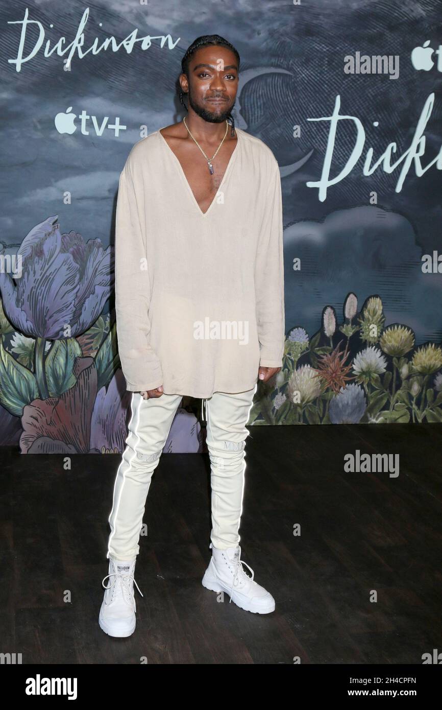 LOS ANGELES - NOV 1: Curtis Morlaye at the Apple TV+ Dickinson Season 3 ...