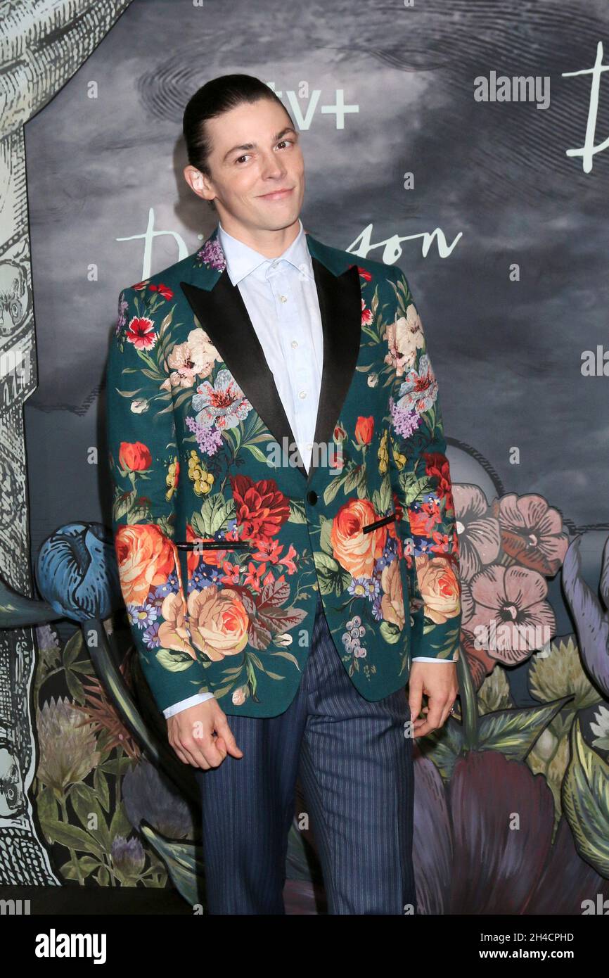 LOS ANGELES - NOV 1: Adrian Blake Enscoe at the Apple TV+ Dickinson ...