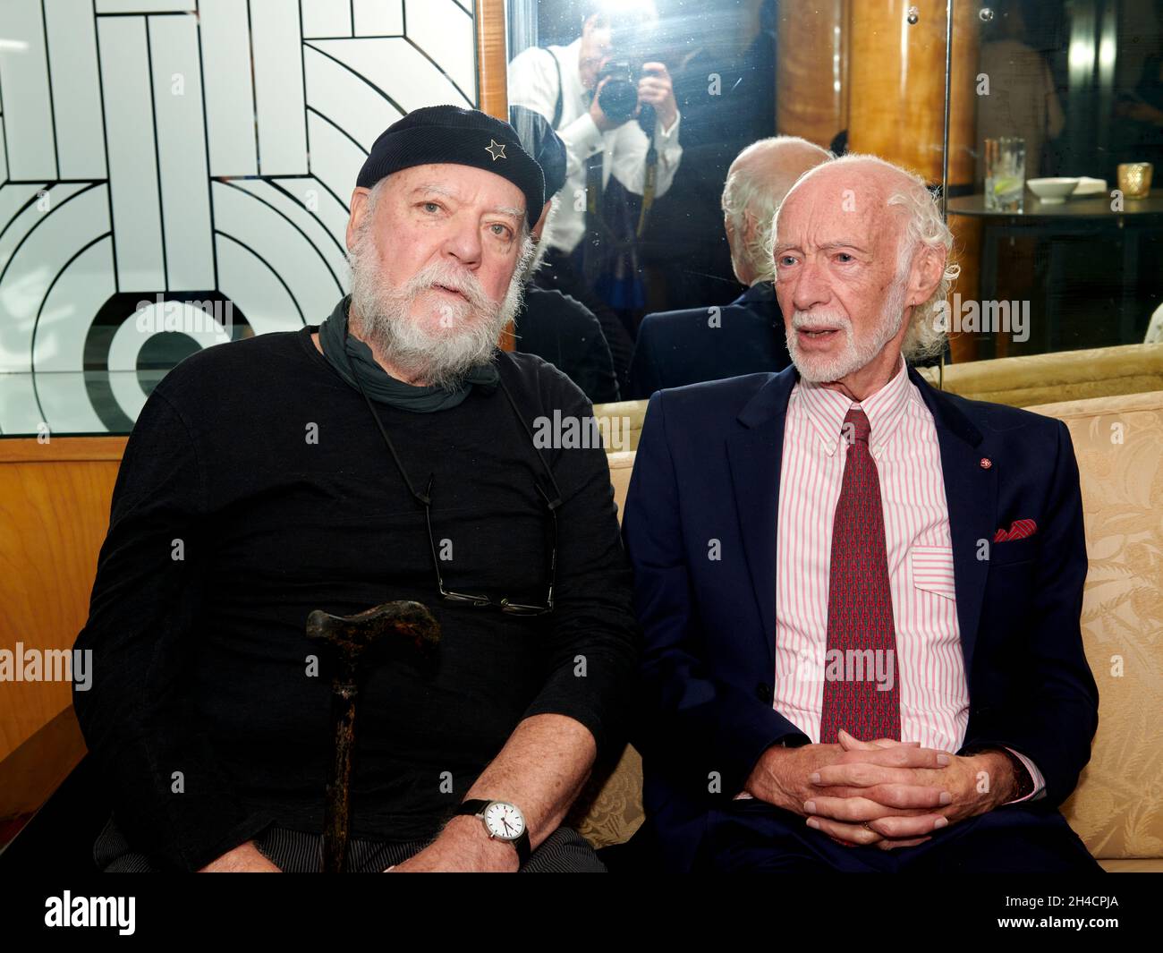 Roger Law & Roger McGough at the Oldie of the Year Awards 2021 Stock ...